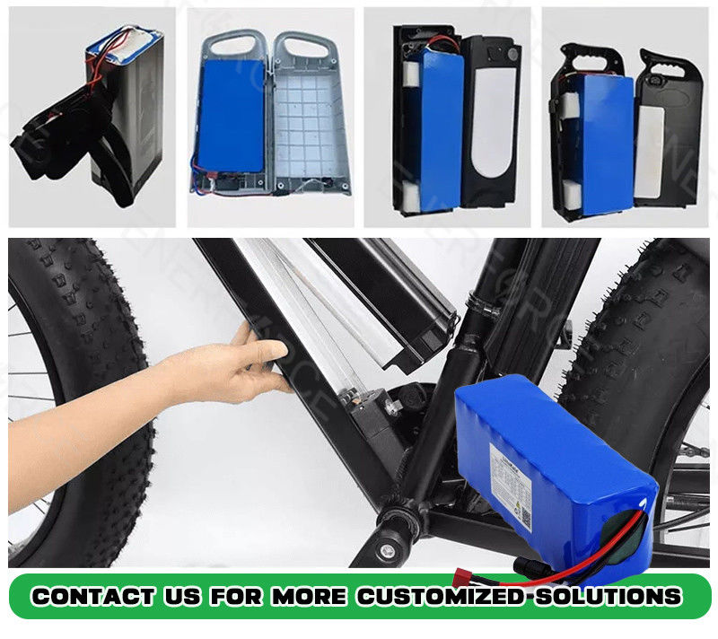 High Capacity Electric Bicycle Batteries Rechargeable 36V 48V 72V 18650 ...