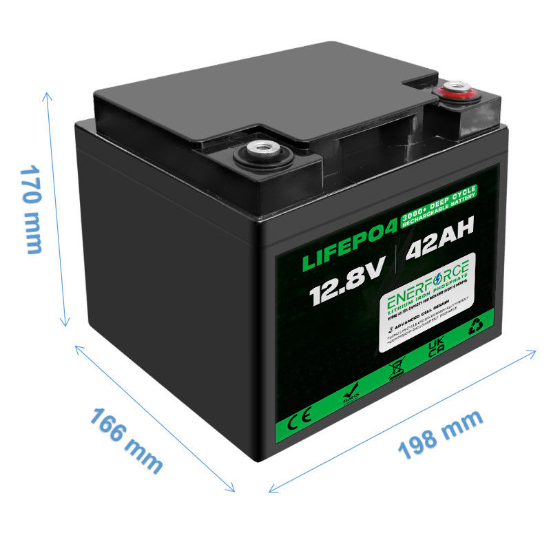 OEM 12V LiFePO4 Battery 42Ah For Solar Power System Van Golf Cart And ...