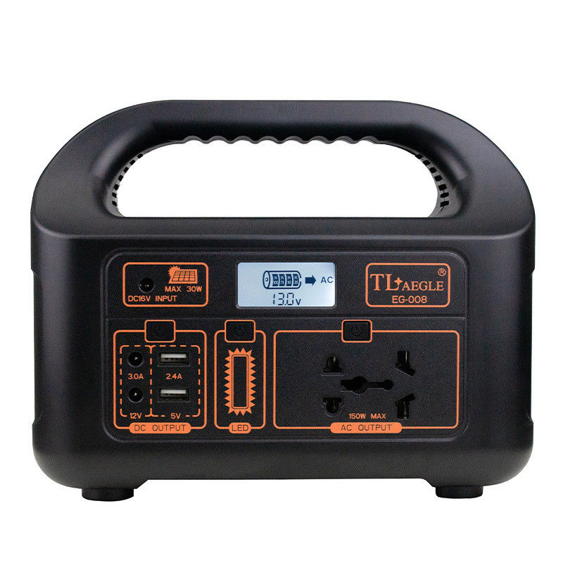 12V 30Ah Portable Solar Generator Power Bank For Emergency Power Solution