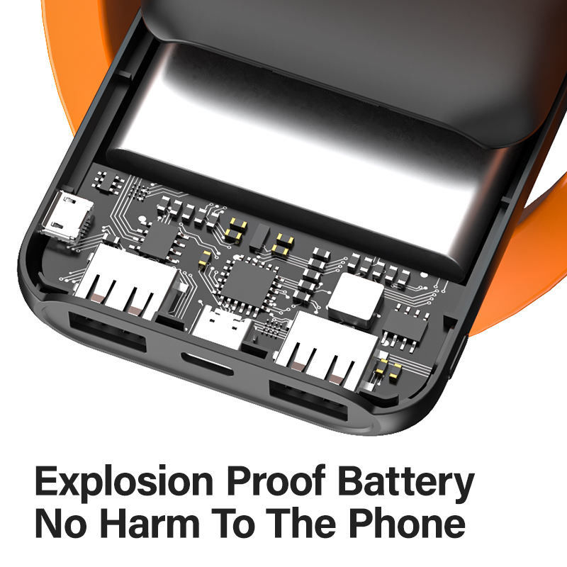 Portable Mobile Ultra Slim Power Bank 10000mah 20000mah Li Polymer Battery